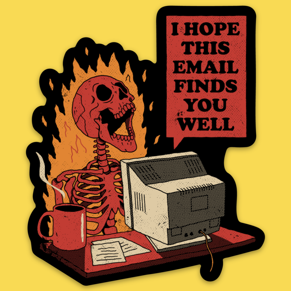 'You've Got Mail' Sticker – Wicked Clothes
